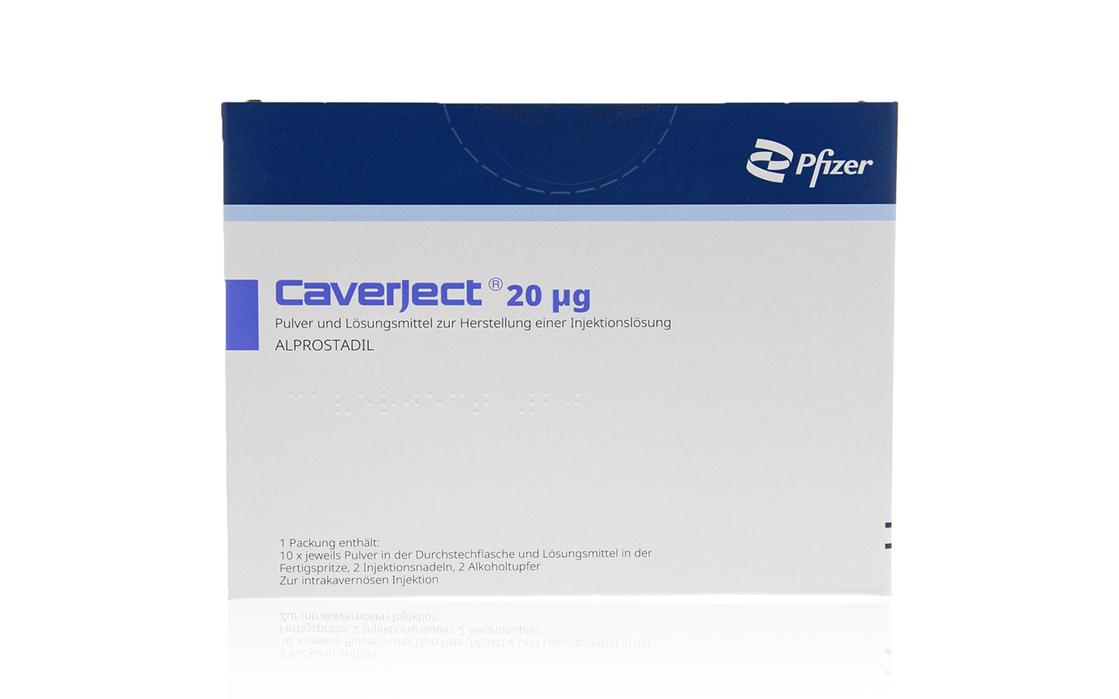Caverject online kaufen 10mcg & 20mcg | Pfizer | AP